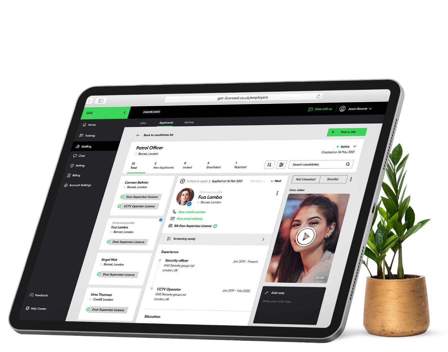 GuardPass: Security Workforce Management Software for the UK
