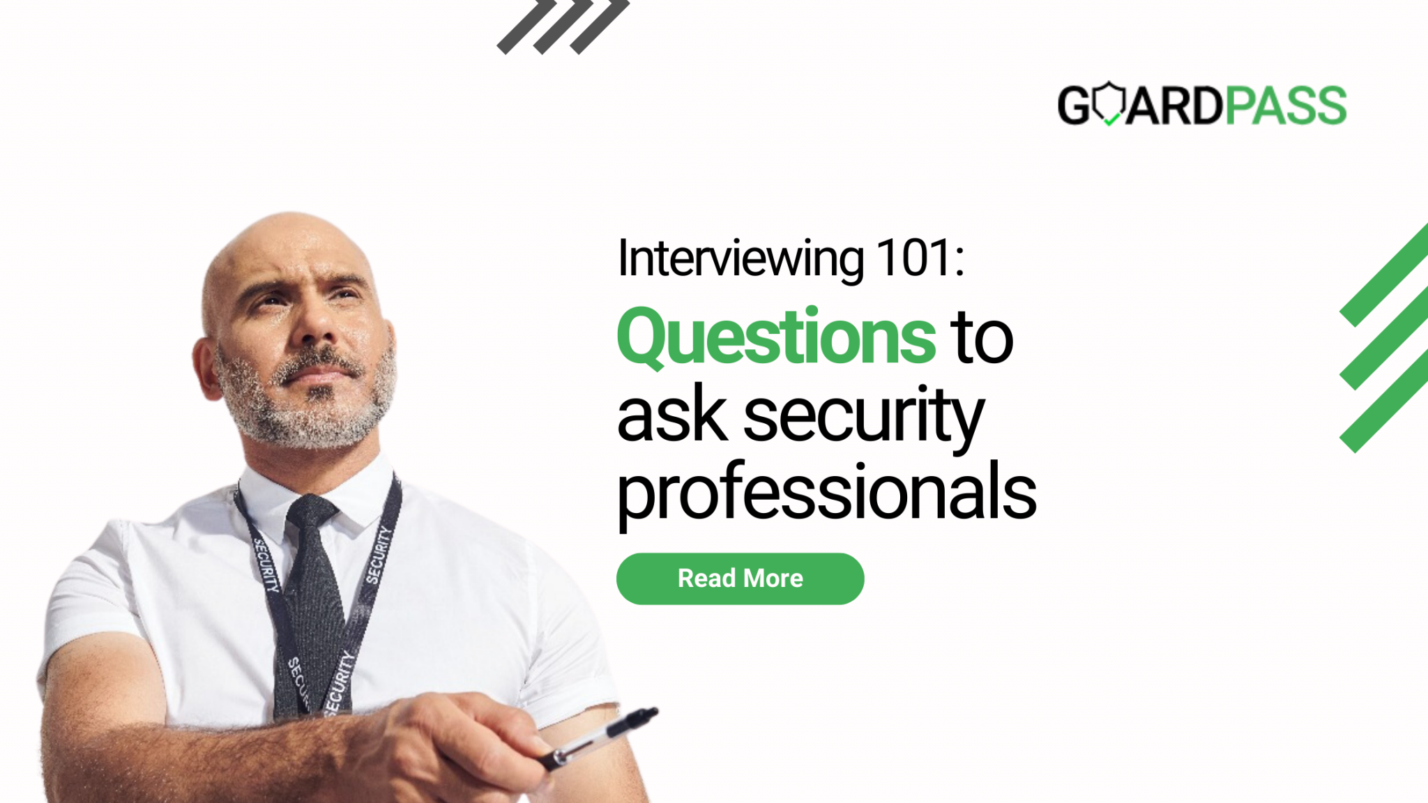 Interviewing 101: Questions to ask security professionals - GuardPass ...